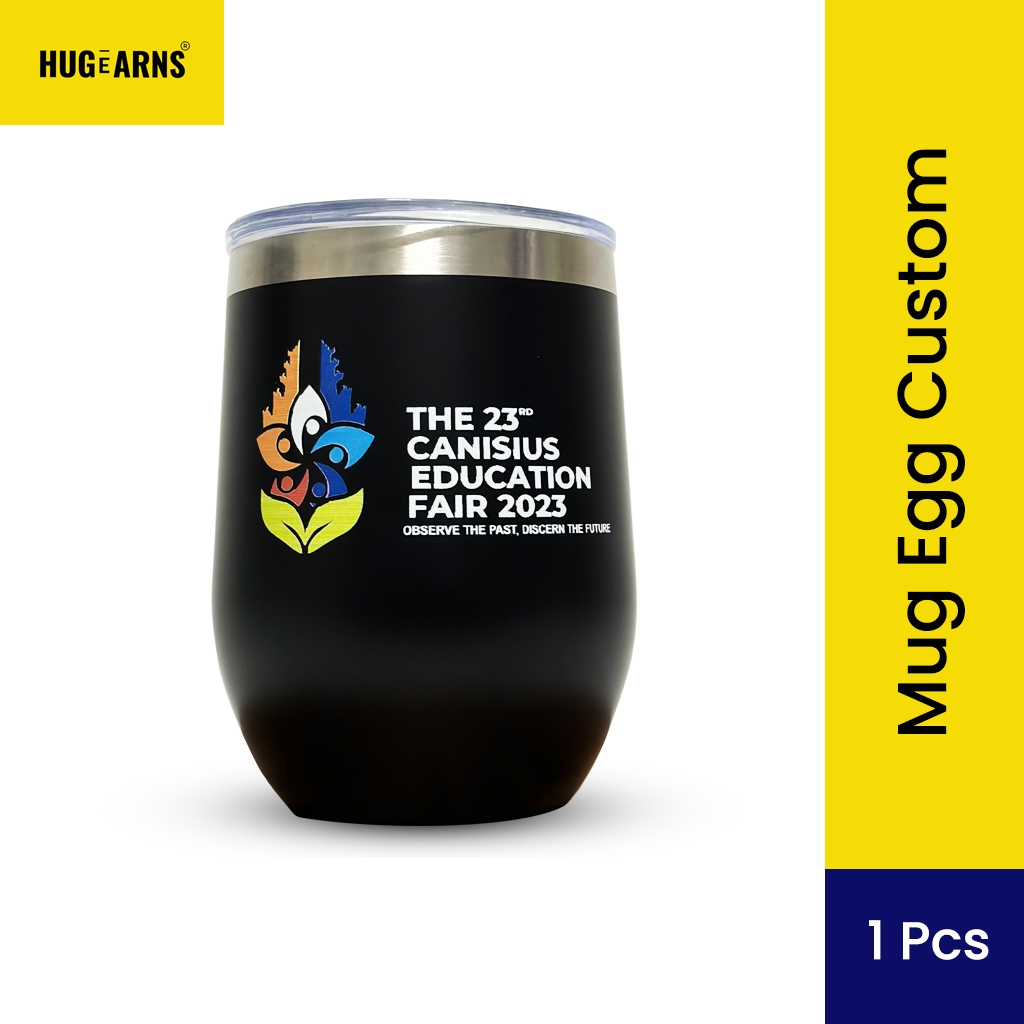 Jual HUGeARNS - Mug Egg Custom Tumbler Telur Custom / Coffee Egg Custom ...