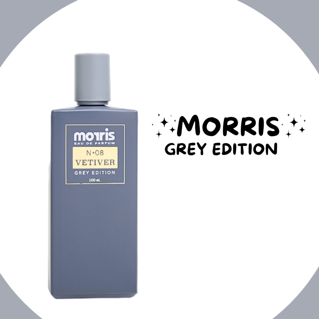 Jual Morris Eau De Parfum Grey Edition 100ml/Parfum Pria | Shopee Indonesia