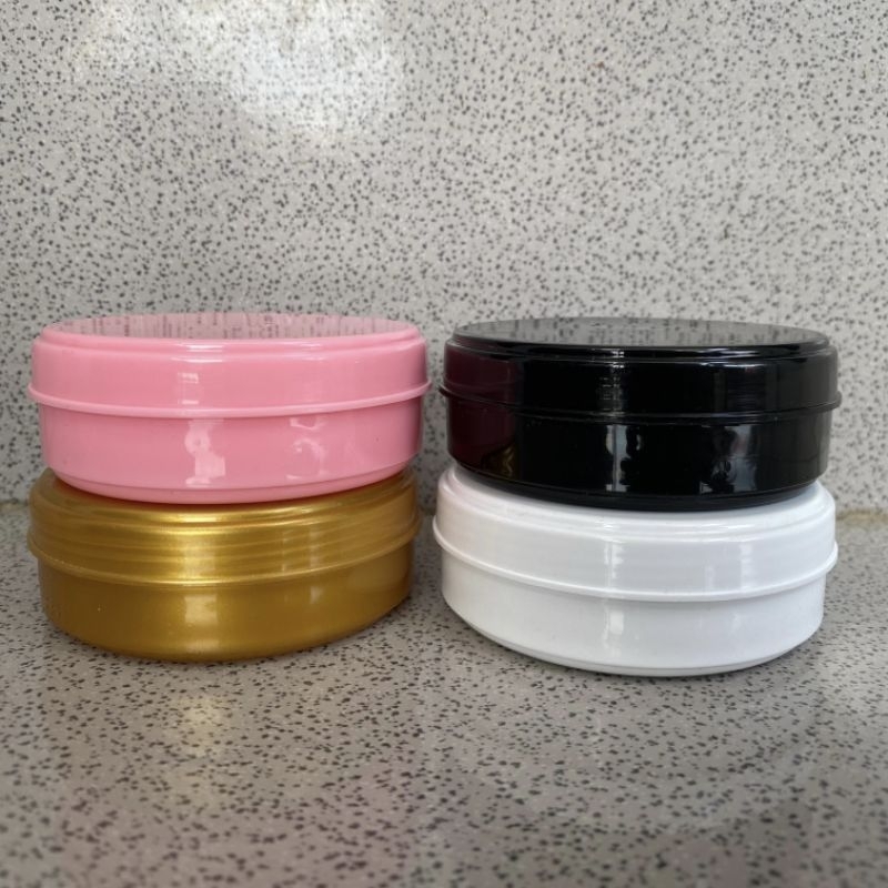 Jual [ 50 PCS ] POT LULUR 100 GR POMADE / POT LULUR 100gr Kosong / POT ...