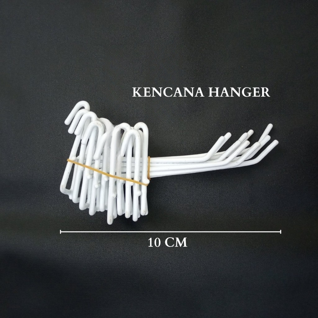 Jual (10 PCS ) Gantungan Aksesoris Hook RAM 10 CM PUTIH | Display ...