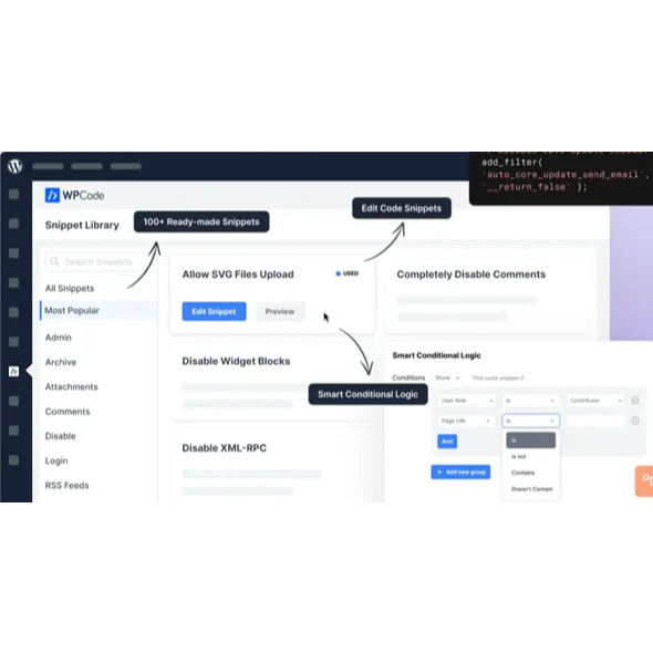 Jual WPCode Pro – The Best WordPress Code Snippets Plugin | Shopee Indonesia