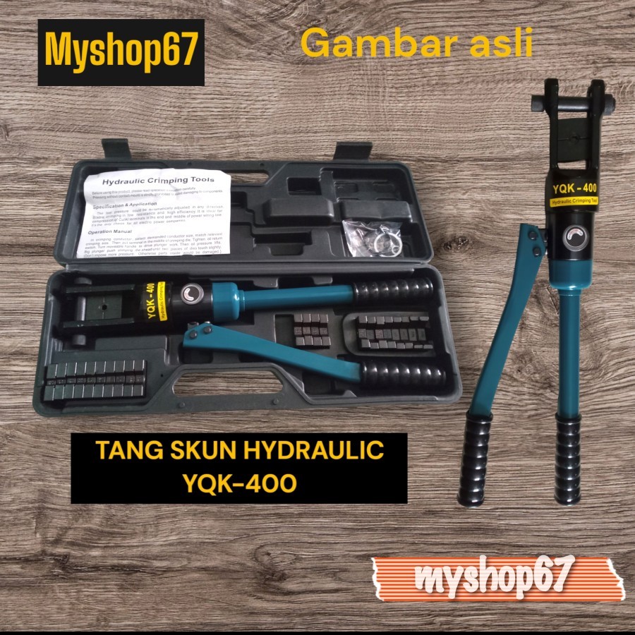 Jual Tang Skun Hidrolik YQK 400 tang press skun hidraulic 400mm ...