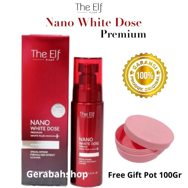 Jual The Elf Nano White Dose Body Serum Thailand Original 60Ml ...