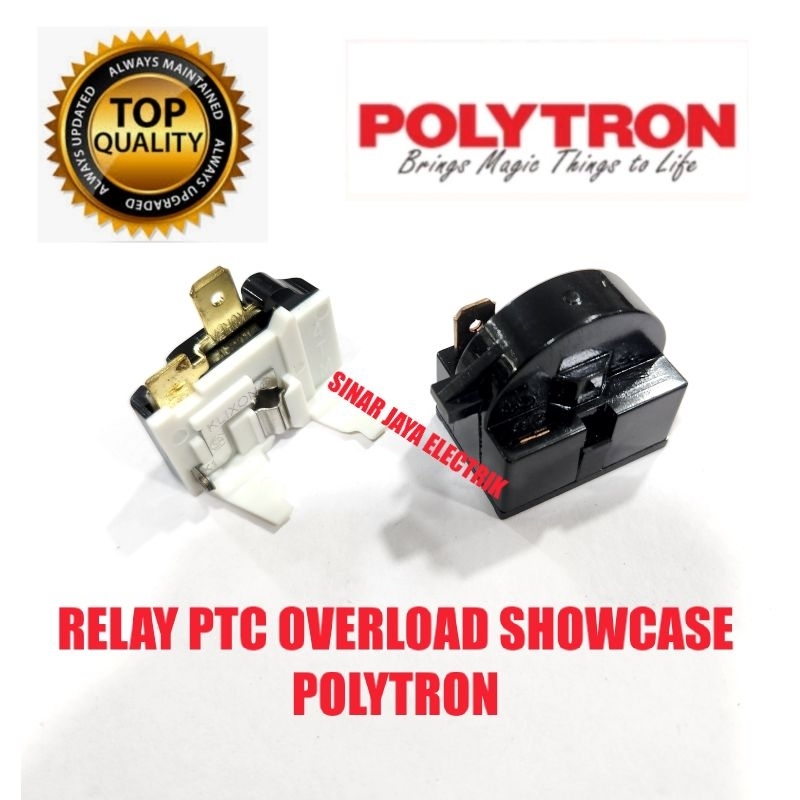 Jual RELAY PTC OVERLOAD SHOWCASE / LEMARI PENDINGIN POLYTRON | Shopee ...