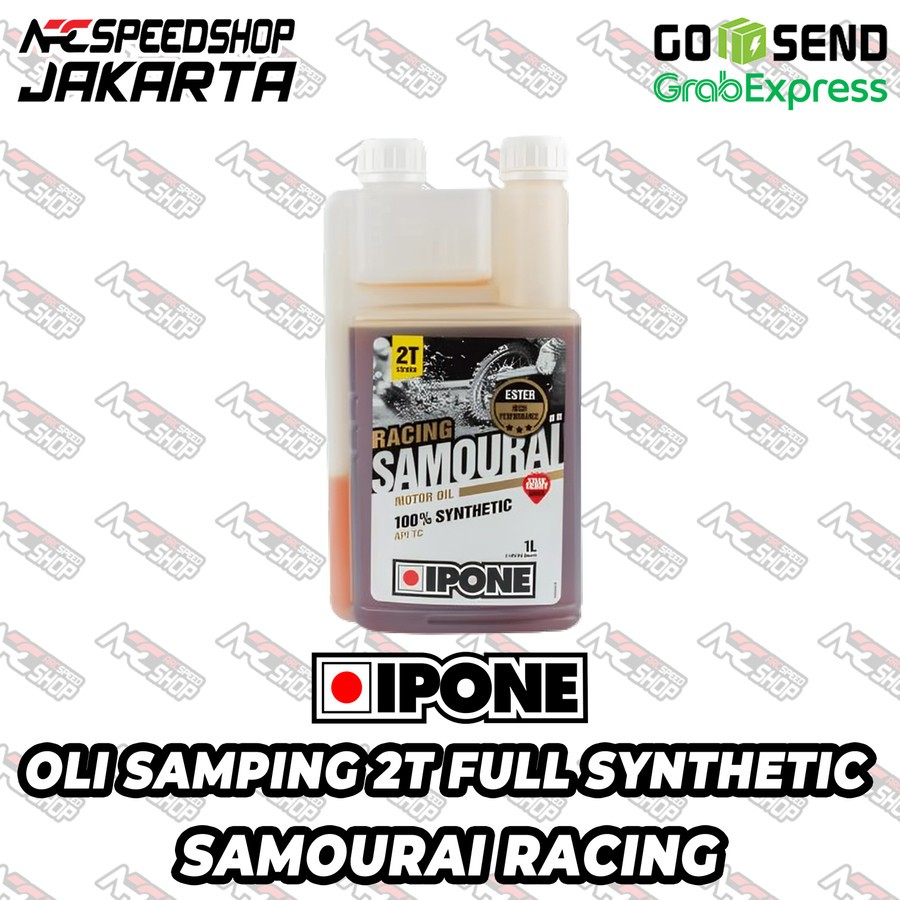Jual OLI IPONE SAMOURAI RACING 2TAK / OLI SAMPING IPONE 1 LITER ...