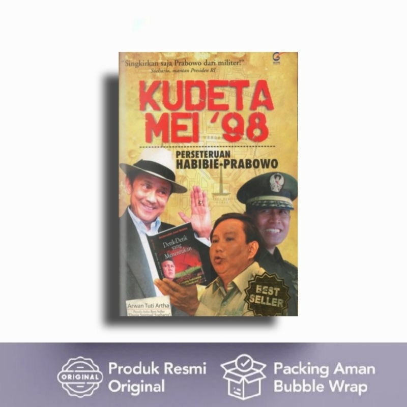 Jual Kudeta Mei ' 98 : Perseteruan Habibie-Prabowo | Shopee Indonesia