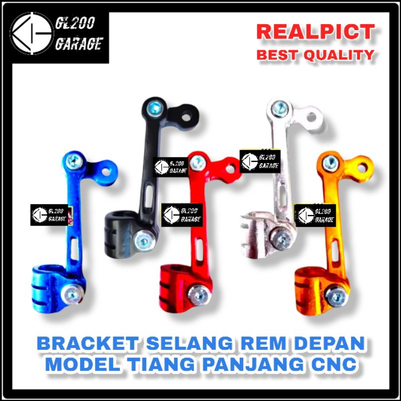 Jual PANGKON BRACKET BREKET SELANG REM DEPAN CNC | Shopee Indonesia