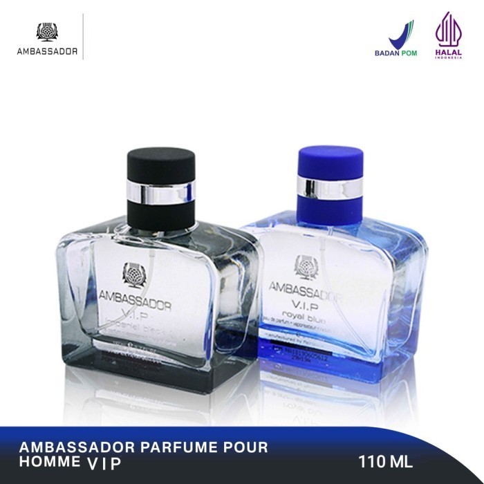 Jual Ambassador VIP Eau De Parfum 110ml | Royal Blue / Imperial Black ...