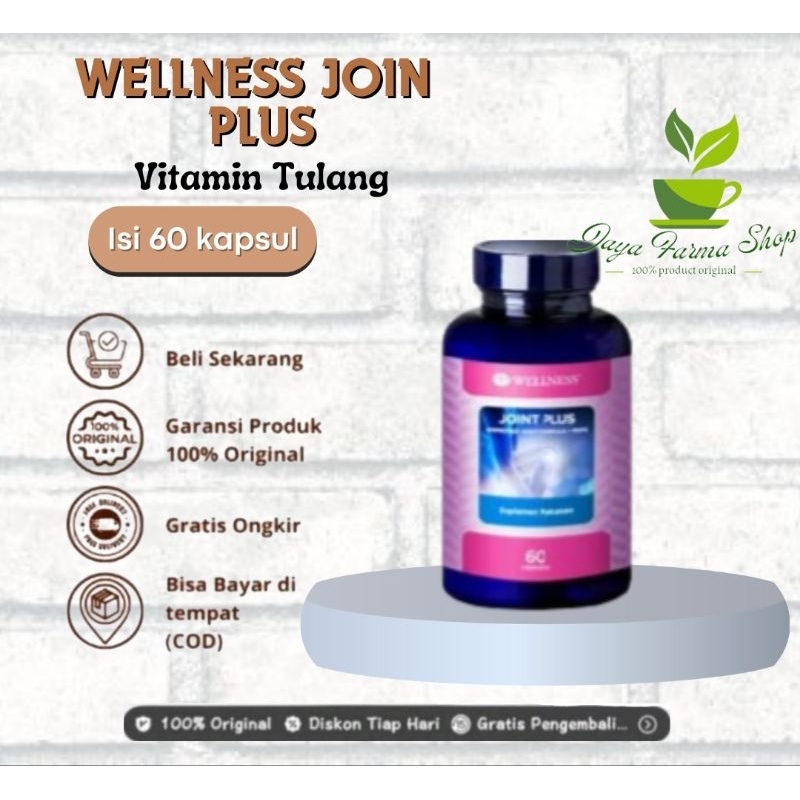 Jual Wellness Join Plus 60 Capsules Vitamin Tulang | Shopee Indonesia
