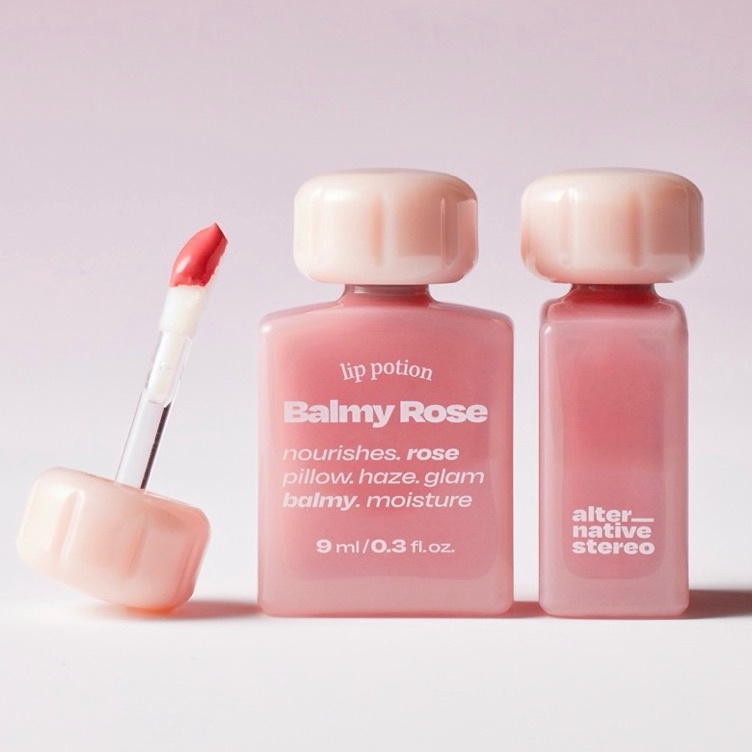 Jual KODE G35R READY ALTERNATIVE STEREO Lip Potion Balmy Rose 9ml ...