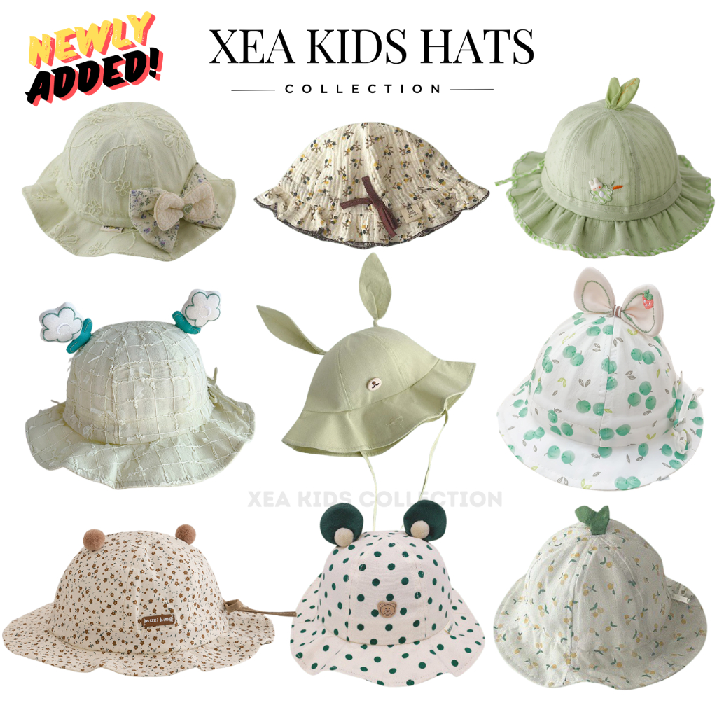 Jual X2 Topi Anak Cewe Batita 4 bln - 2 thn | Topi Anak Cewe Model Lucu ...