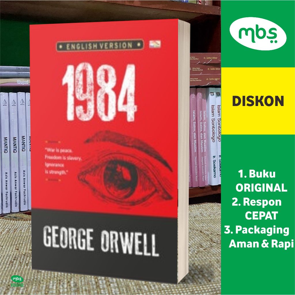 Jual BUKU 1984 - George Orwell (English Version) | Shopee Indonesia