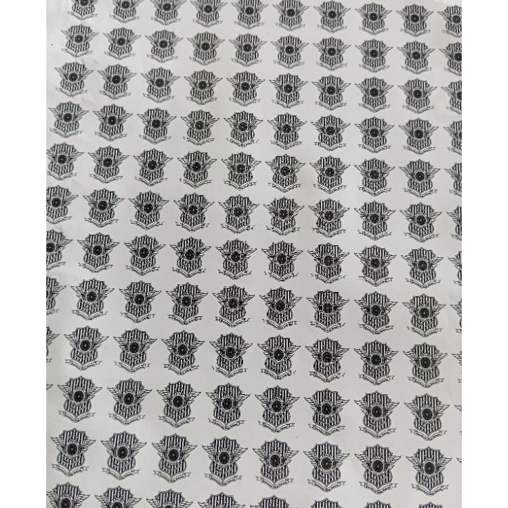 Jual Special Sticker logo korlantas polri lembaran A3 untuk plat ...