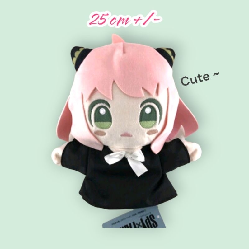Jual Anya Spy x Family Hand Puppet Plush Doll Official new with paper ...