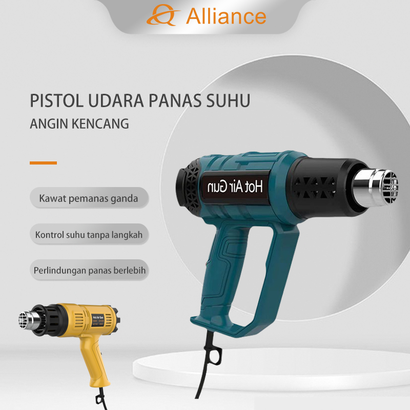 Jual 220V Heat Gun Air Hot Gun Panas Pemanas Segel Sticker Plastik ...