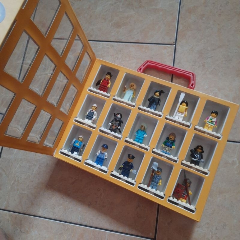 Jual Lego Minifigure Collector's Box + 15 Pcs Minifigure Original ...