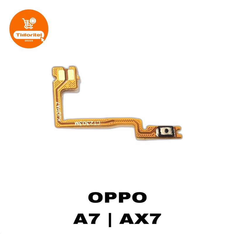 Jual FLEXIBLE ON OFF OPPO A7 / FLEKSIBEL TOMBOL POWER OPPO AX7 | Shopee Indonesia