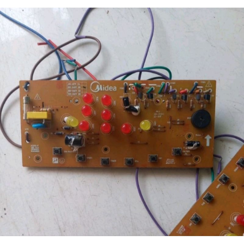 Jual pcb (modul) control original air cooler Midea AC200-F | Shopee ...