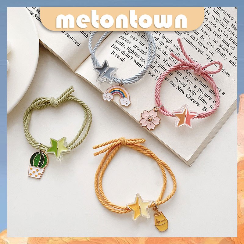 Jual Metontown - Ikat Rambut Motif Buah Tali Gelang Rambut Lucu Ikatan ...