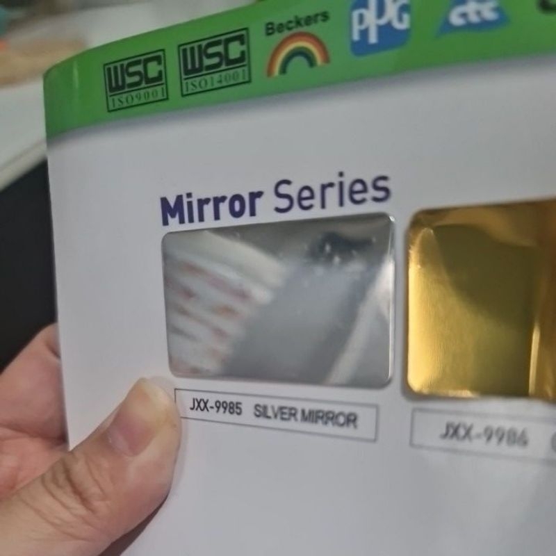 Jual ACP Aluminium Composite Panel Mirror Series Gold Mirror Silver ...