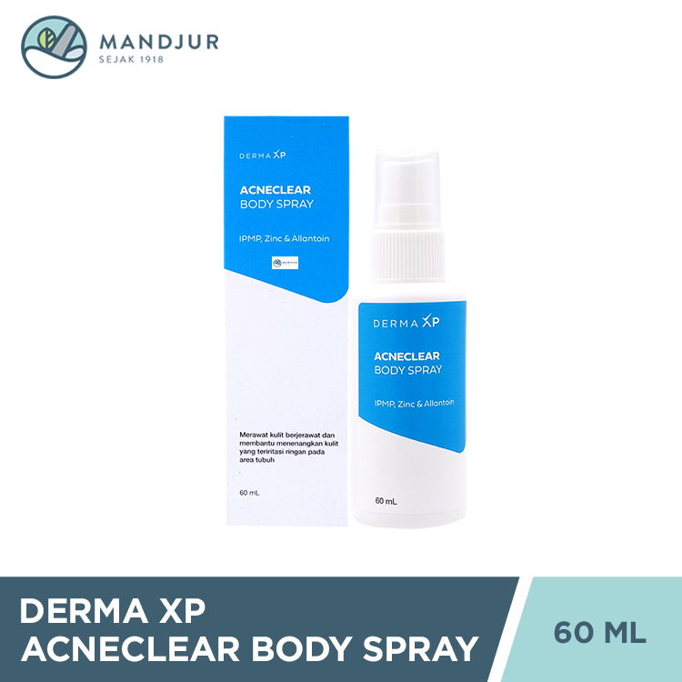 Jual Derma XP Acneclear Body Spray 60 mL - Membantu Mengatasi Jerawat ...