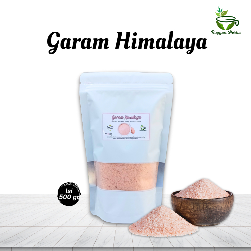Jual 500 gr Garam Himalaya / Himalayan Pink Salt / Himsalt 500gr ...