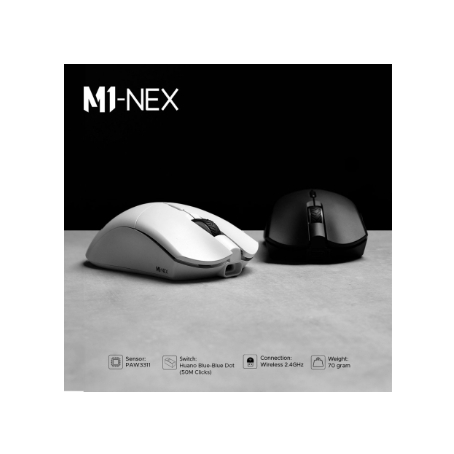 Jual Noir M1 - Wireless Modular Mouse - Putih, M1 Nex | Shopee Indonesia