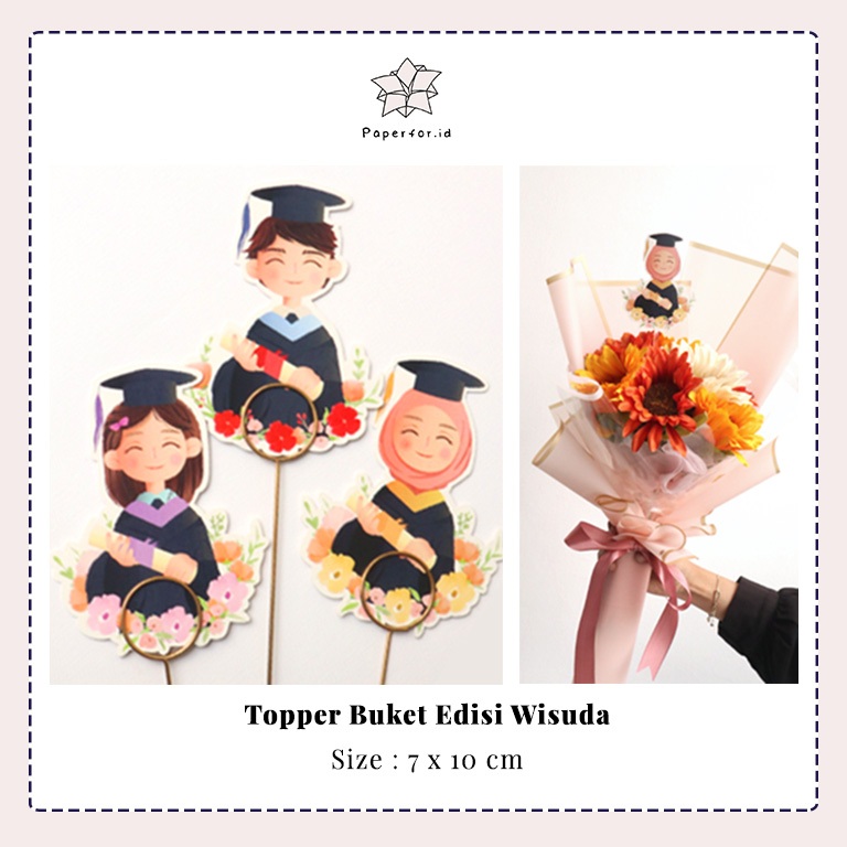Jual Topper Buket Edisi Wisuda | Shopee Indonesia