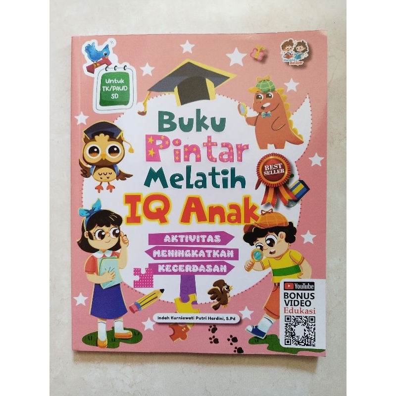 Jual Buku Pintar Melatih IQ Anak| untuk paud TK dan SD| kurikulum ...