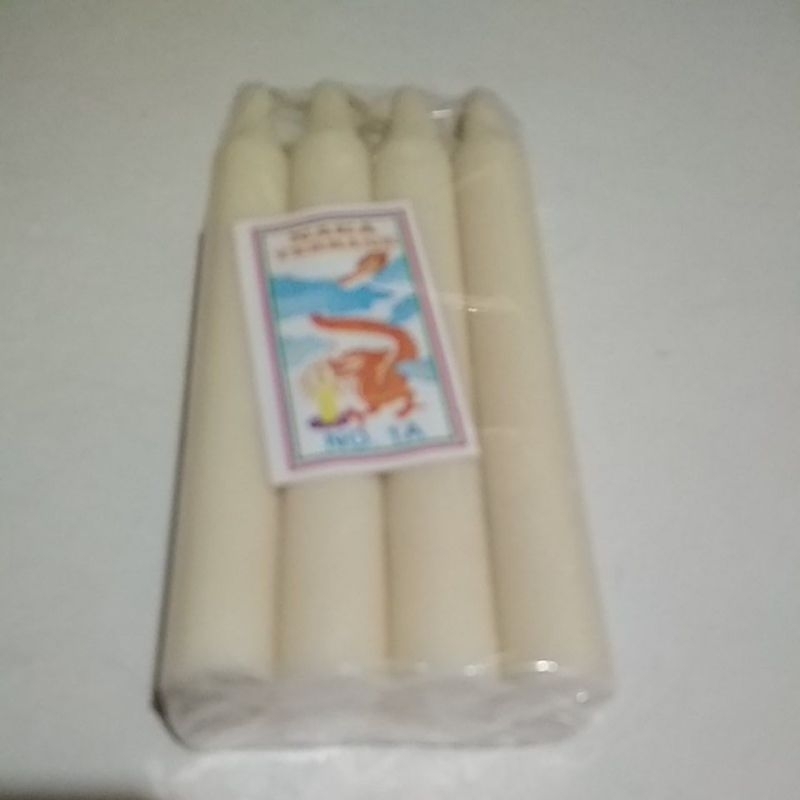 Jual Lilin Putih Naga Terbang No 1A ( 8 Batang ) | Shopee Indonesia