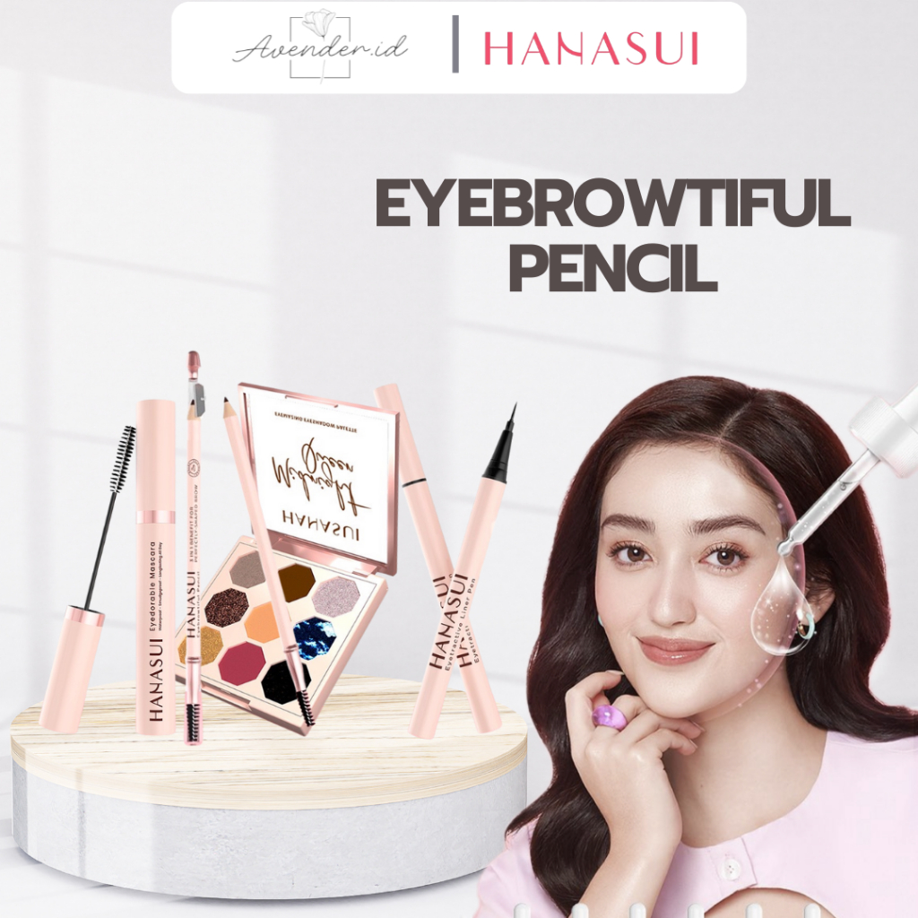 Jual (GET 1 GIFT) HANASUI Eye Makeup Series, eyeshadow, pensil alis ...