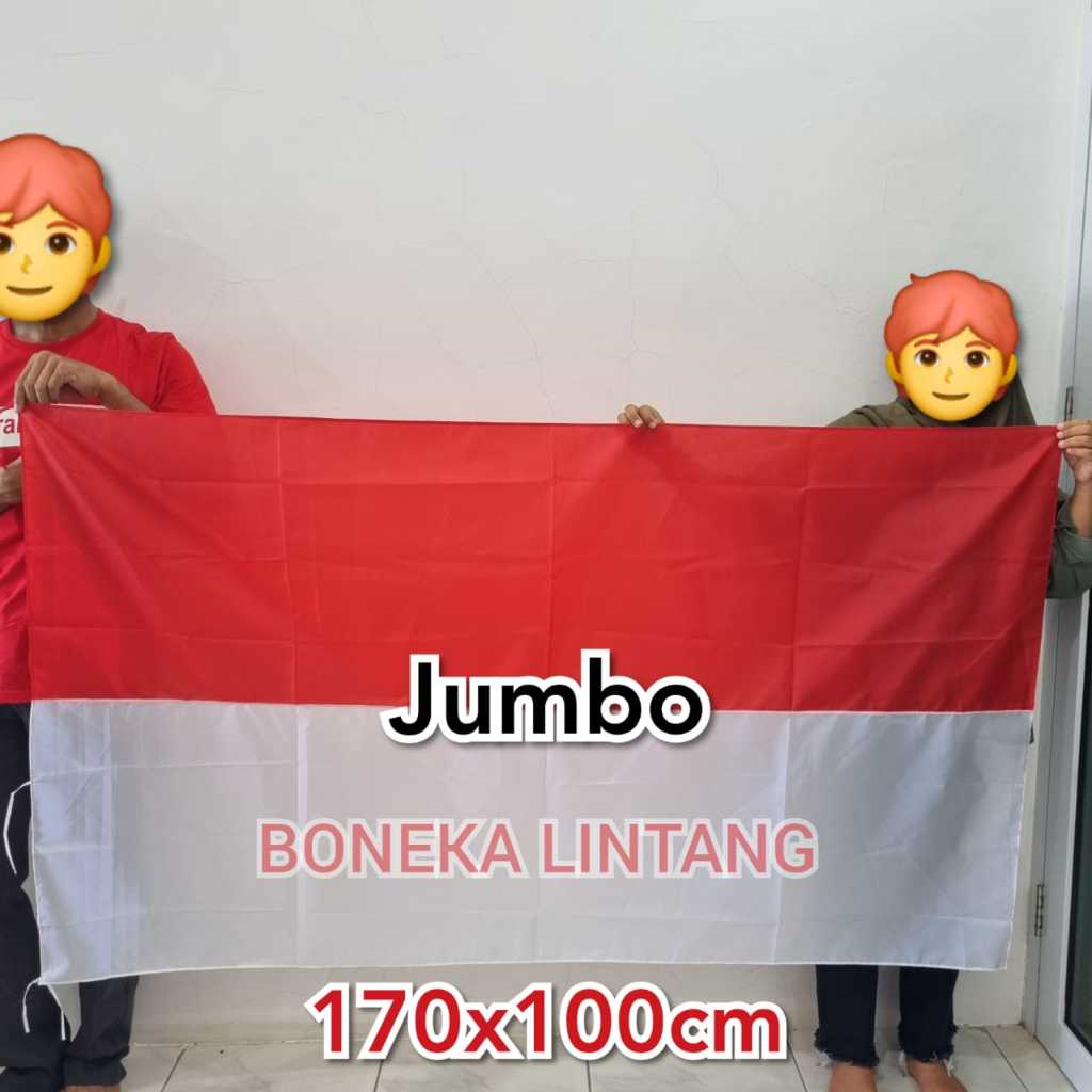 Jual Bendera Merah Putih Termurah Berbagai Ukuran - Bendera Kain RI ...