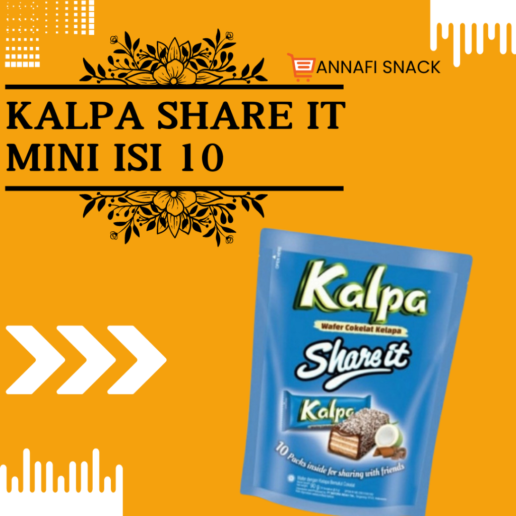Jual KALPA SHARE IT MINI // WAFER COKLAT KELAPA | Shopee Indonesia