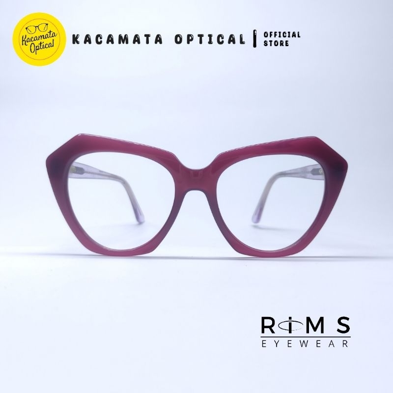 Jual RIMS EYEWEAR - Frame RIMS30029 Cat Eye Unggu Plastik Acetate ...