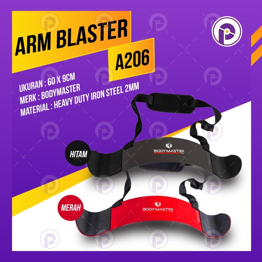 Jual Arm Blaster Biceps Bicep Curl Isolator Alat Gym Penahan Latihan Otot Bisep Barbell Dumbell ...