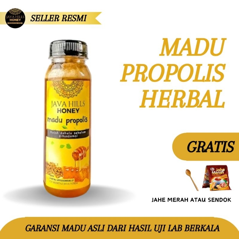Jual JAVAHILLS HONEY MUMTAZ JAVA HERBA MADU HERBAL PROPOLIS 330gr ...