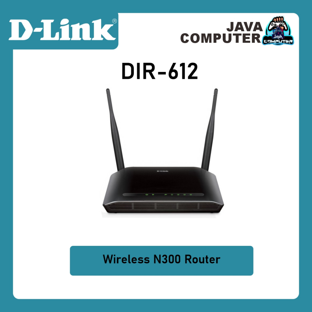 Jual D-Link DIR-612 Wireless N300 Router | Shopee Indonesia