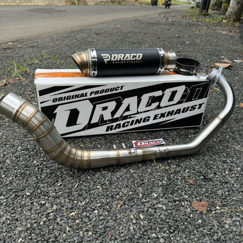 Jual Knalpot Draco Racing mx king mx new mx old Malaysia style | Shopee ...