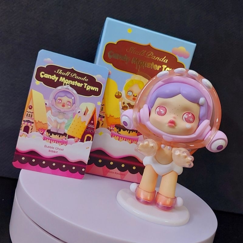 Jual Pop Mart Skullpanda Candy Monster Town Bubble Ghost Rare | Shopee ...