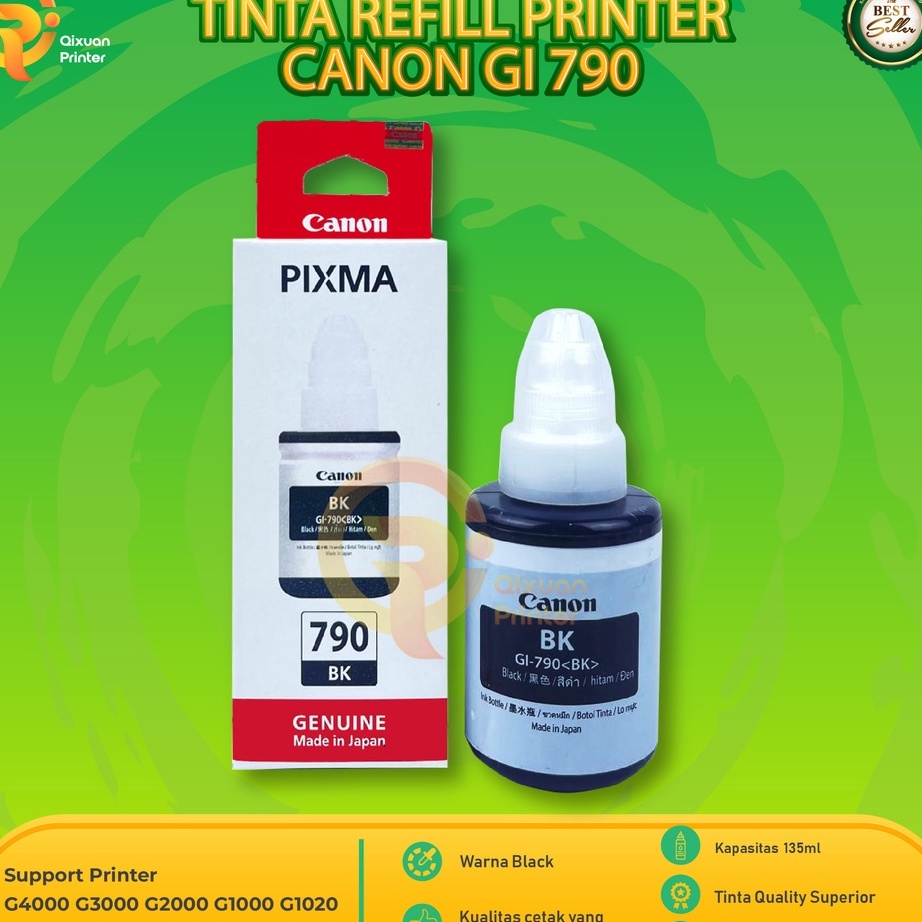 Jual Diskon Tinta Canon Gi 79 Black Isi Ulang Printer G1 G11 G2 G21 G3 ...