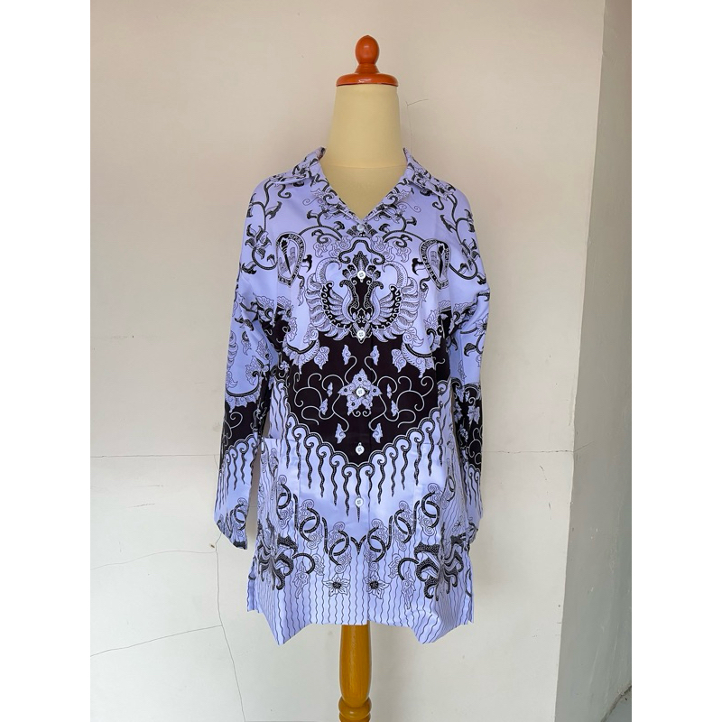 Jual Batik PGRI resmi motif kusuma bangsa | Shopee Indonesia