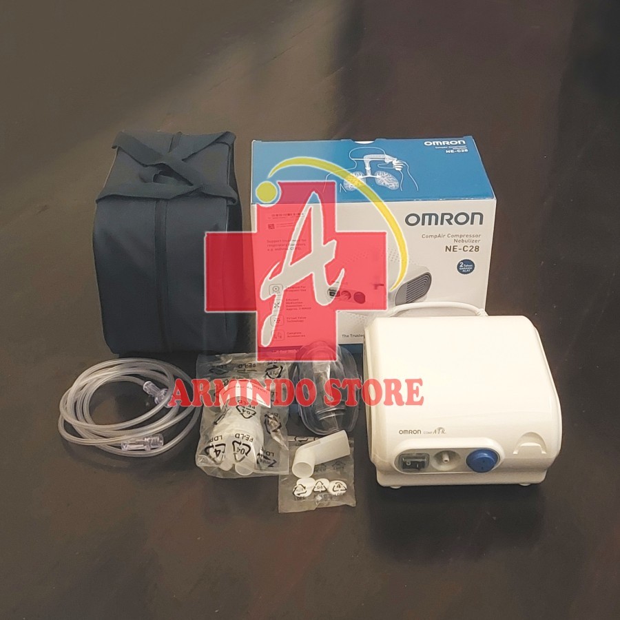 Jual Nebulizer Omron NE-C28 | Alat Uap Terapi Pernapasan | Shopee Indonesia