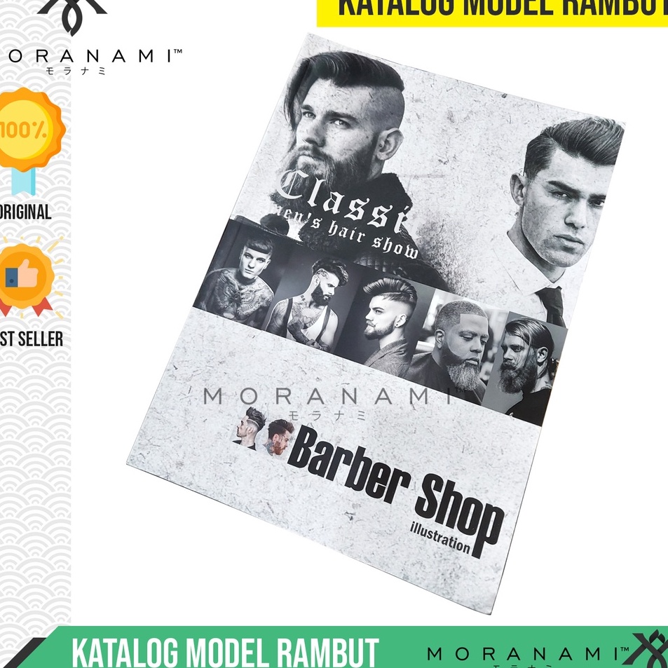 Jual KODE PRODUK PVN8175 Katalog Catalog Buku Barber Model Potongan ...
