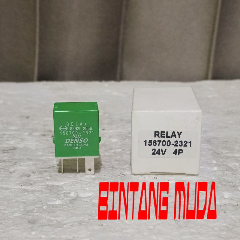 Jual RELAY POWER LAMPU HINO LOHAN 24VOLT, RELAY POWER KAKI 4 HINO ...
