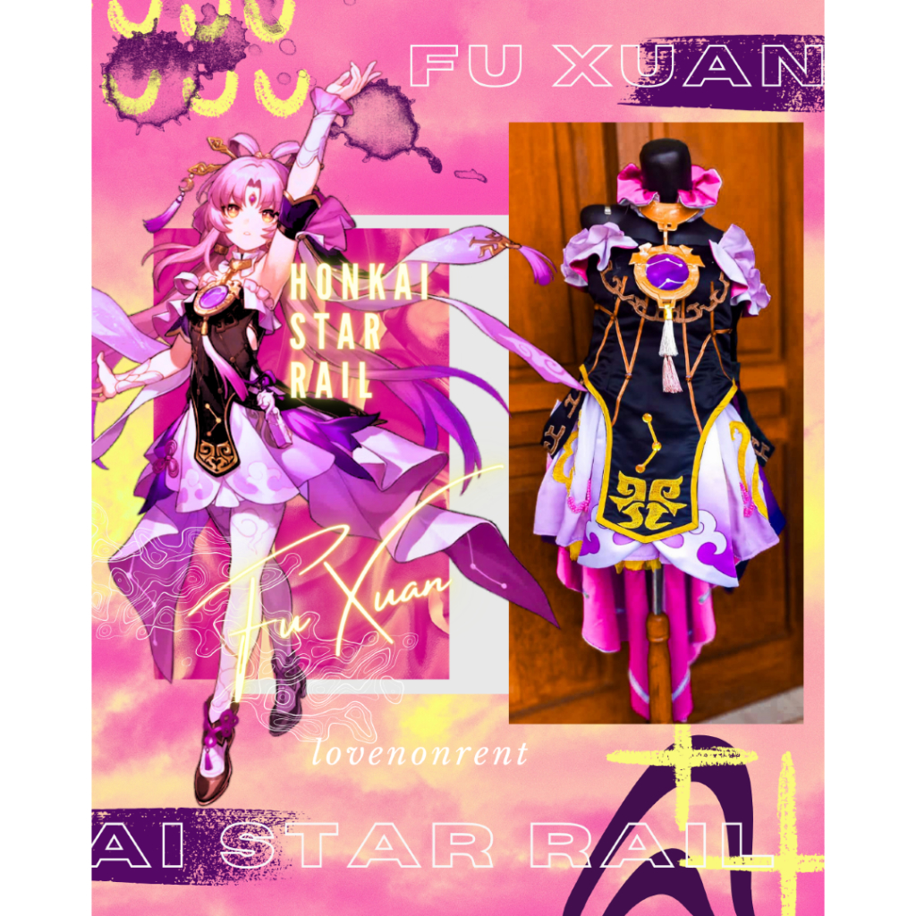 Jual Honkai Star Rail Fu Xuan Costume Cosplay Rental Fullset (Kostum ...