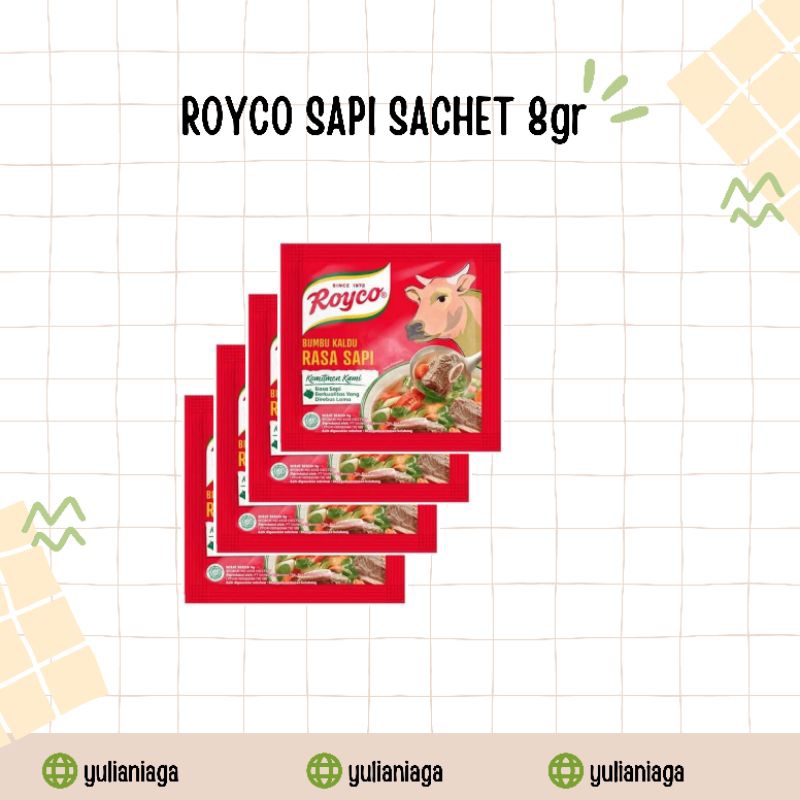 Jual ROYCO SAPI SACHET 8Gr | Shopee Indonesia