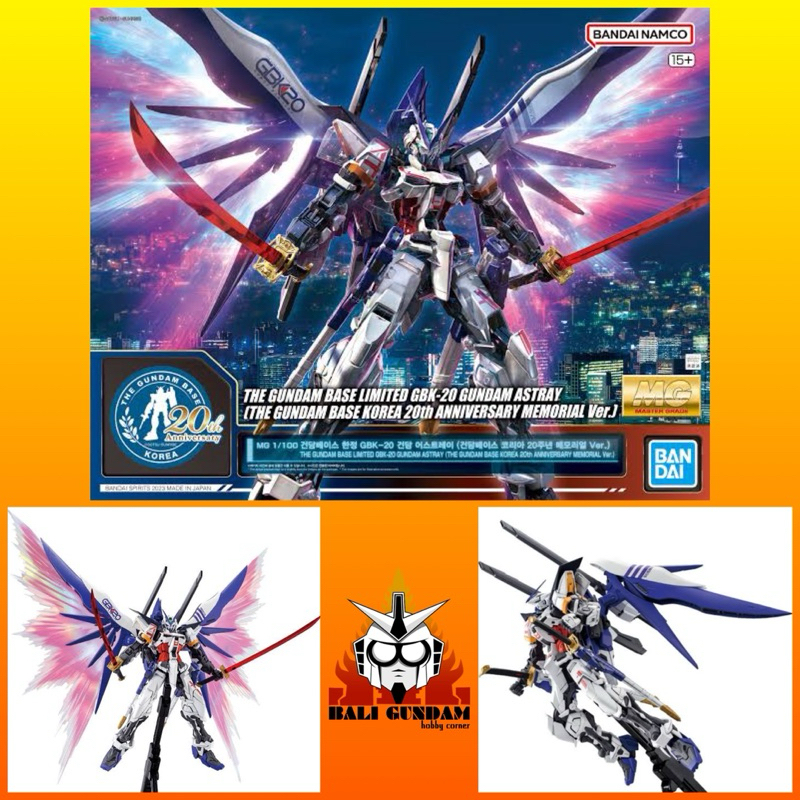 Jual PREMIUM BANDAI THE GUNDAM BASE LIMITED MG 1/100 GBK-20 GUNDAM ...