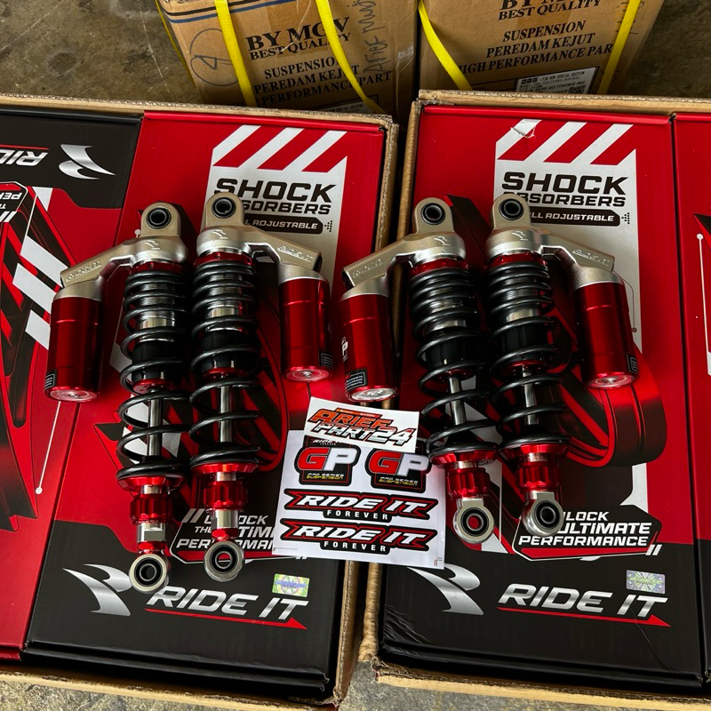 Jual shock skok ride it gp299 single klik shock Ride it Gp pro series ...