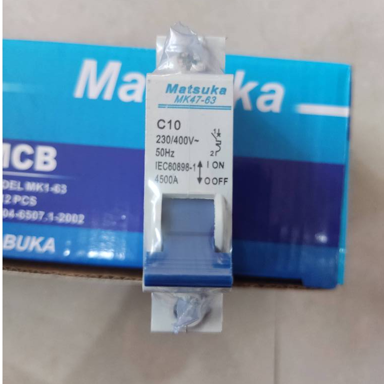 Jual Matsuka MCB 1P 6A 10A 20A 32A 63A | Shopee Indonesia