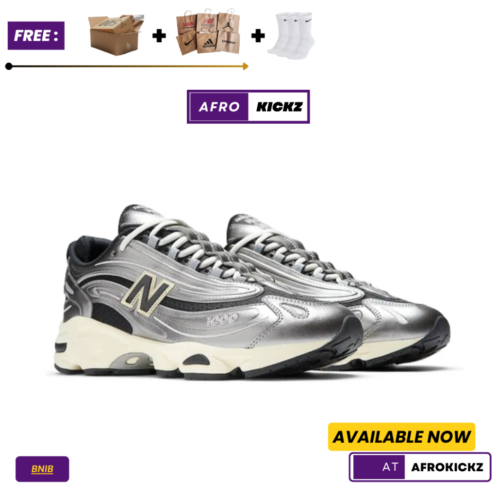 Jual Sepatu New Balance 1000 Metalic Silver 100% BNIB Global Market ...